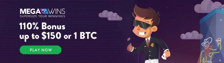 Megawins Casino – Get 110% Bonus up to $150 + Free Spins!